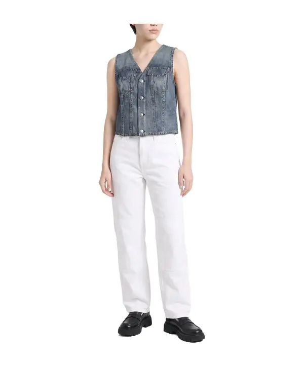 Rag & Bone Denim Waistcoat