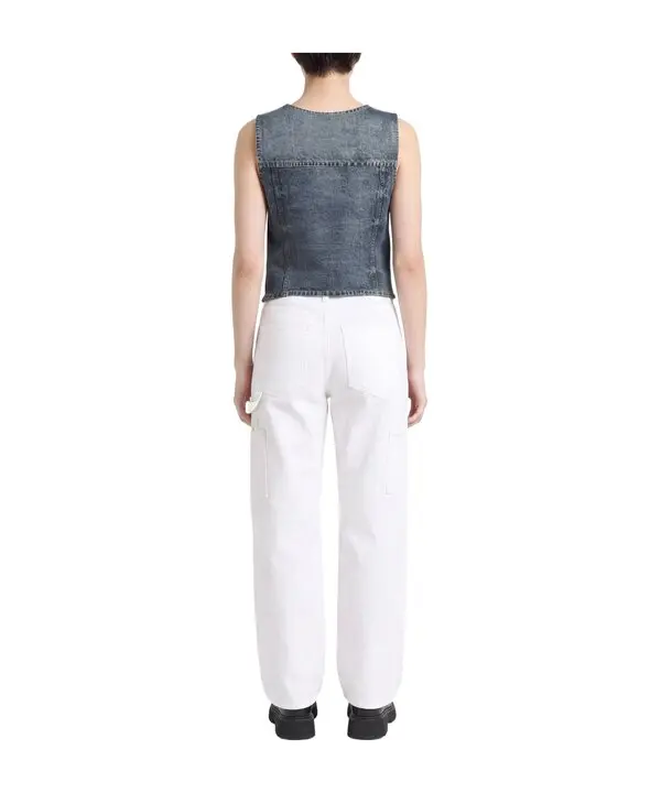 Rag & Bone Denim Waistcoat