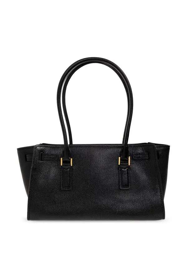 Michael Kors Small Hamilton Leather Satchel Bag