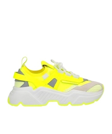 Dolce & Gabbana Multicolored Thick-soled Sports Shoes