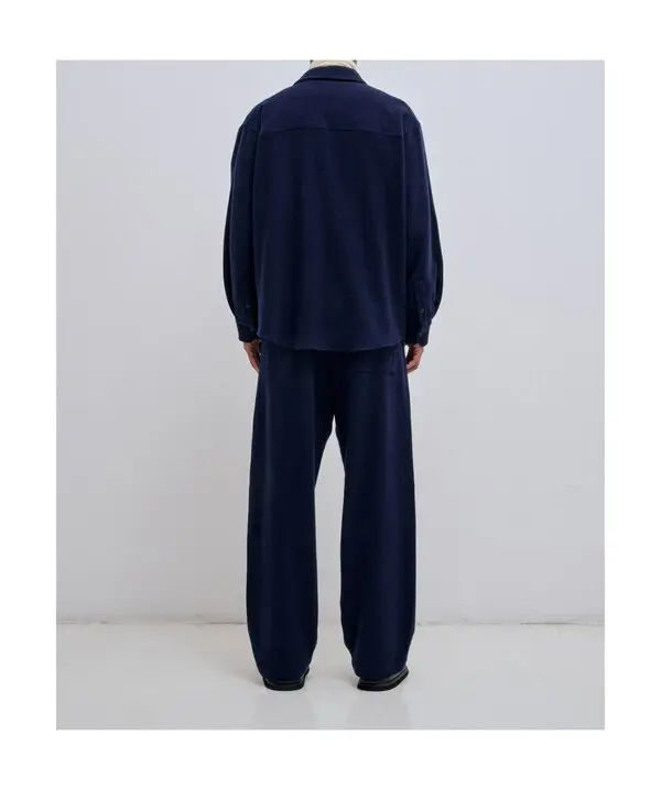 DARKPARK George Cashmere Wool Detachable Scarf Shirt