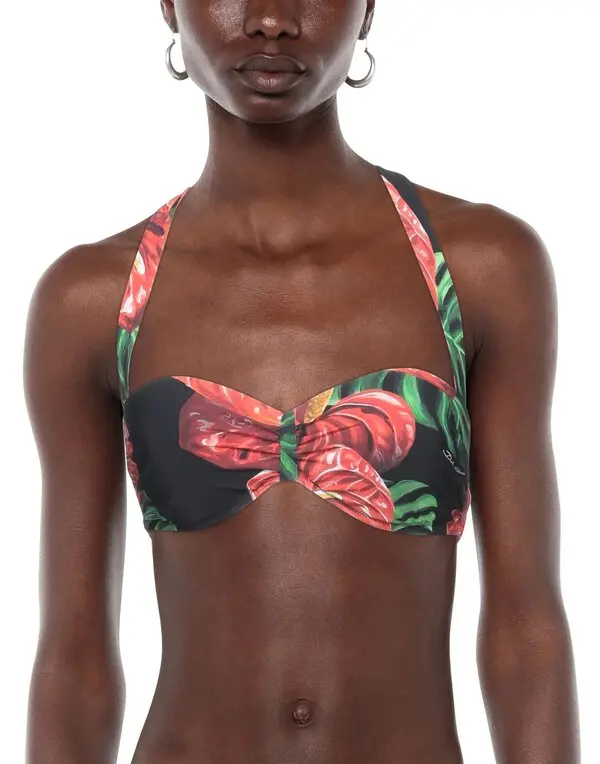 Dolce & Gabbana Printed Bikini Top