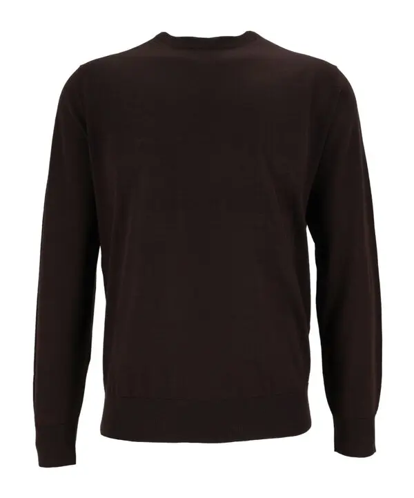 BALLANTYNE Crewneck Ribbed Jumper