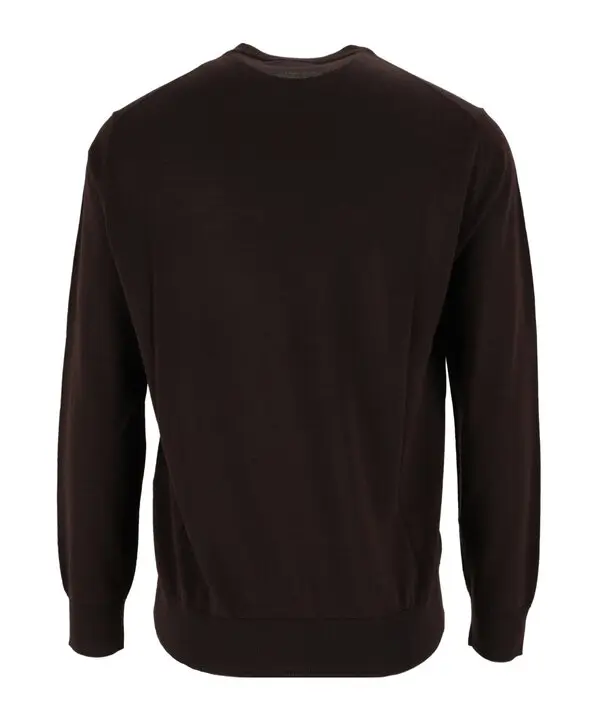 BALLANTYNE Crewneck Ribbed Jumper