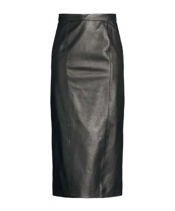 MAISON MARGIELA Leather Pencil Skirt