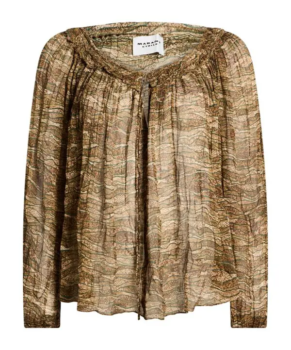 Isabel Marant Étoile Crewneck Longsleeve Top - No