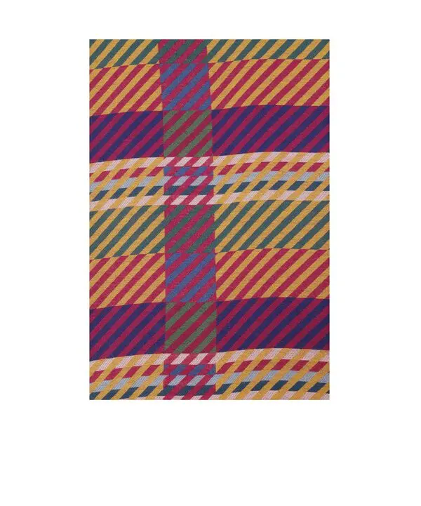 Missoni Patterned Scarf - Purple