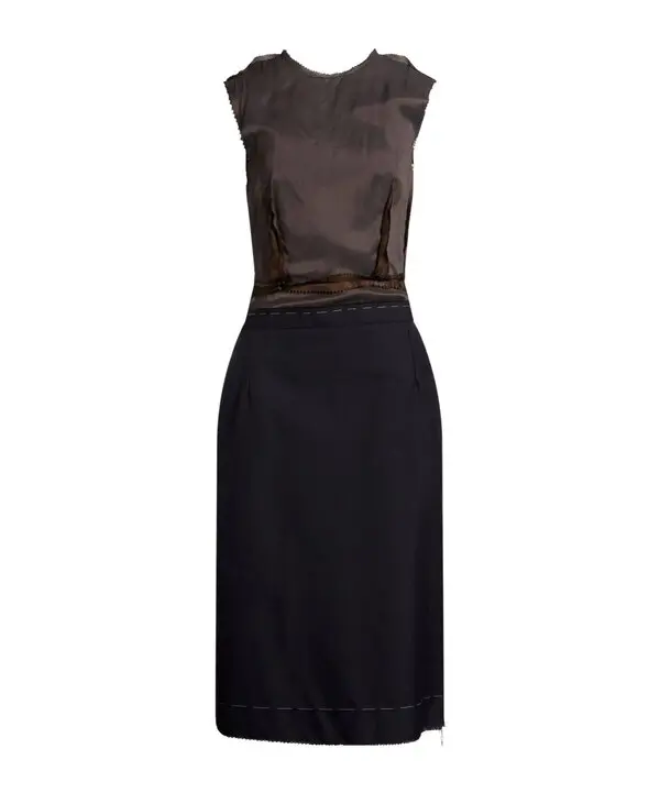 MAISON MARGIELA Colorblock Sleeveless Dress