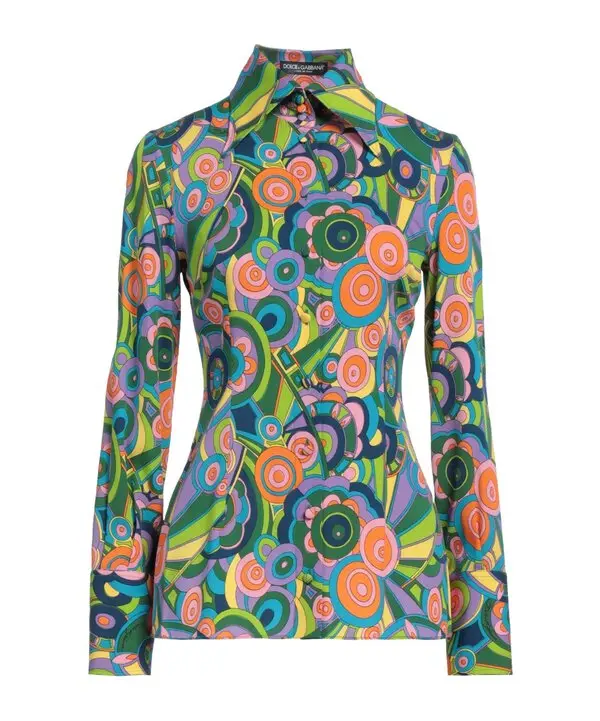 Dolce & Gabbana Long Sleeve Printed Shirt