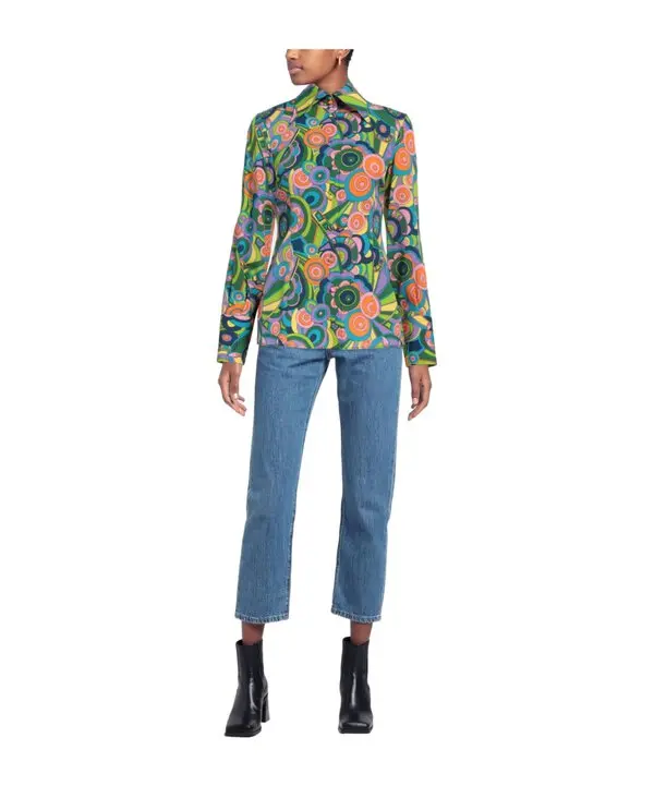 Dolce & Gabbana Long Sleeve Printed Shirt