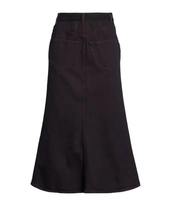 MAISON MARGIELA Denim Midi Skirt
