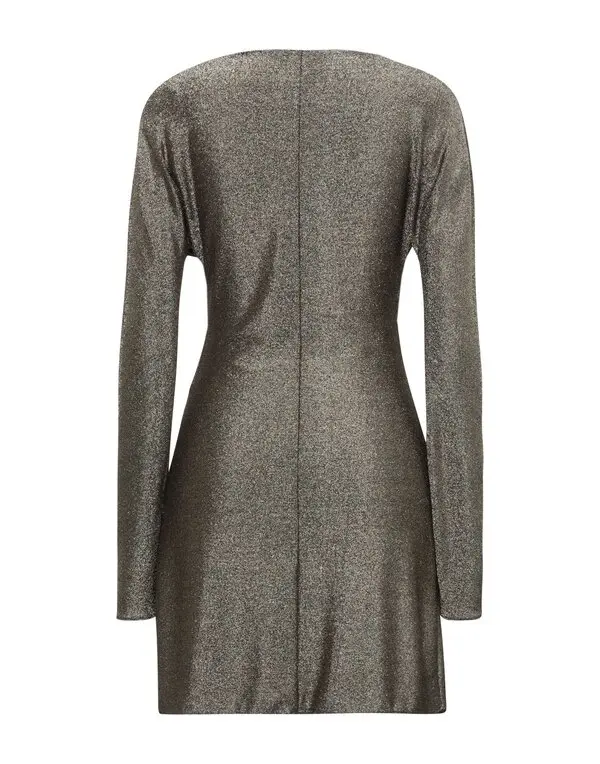 Saint Laurent V-neck Long Sleeve Bodycon Dress