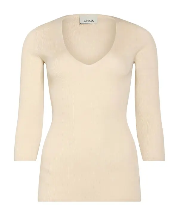 Isabel Marant Étoile Solidcolor Lightweight Knit Top
