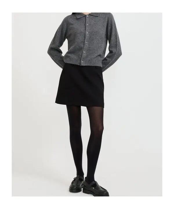 DUNST Belt Loop Midi Skirt