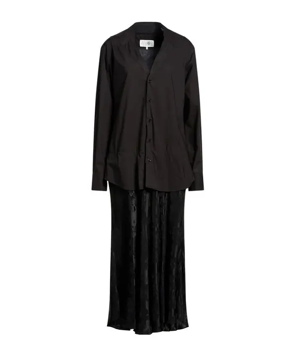 MAISON MARGIELA Plain Color Shirtdress
