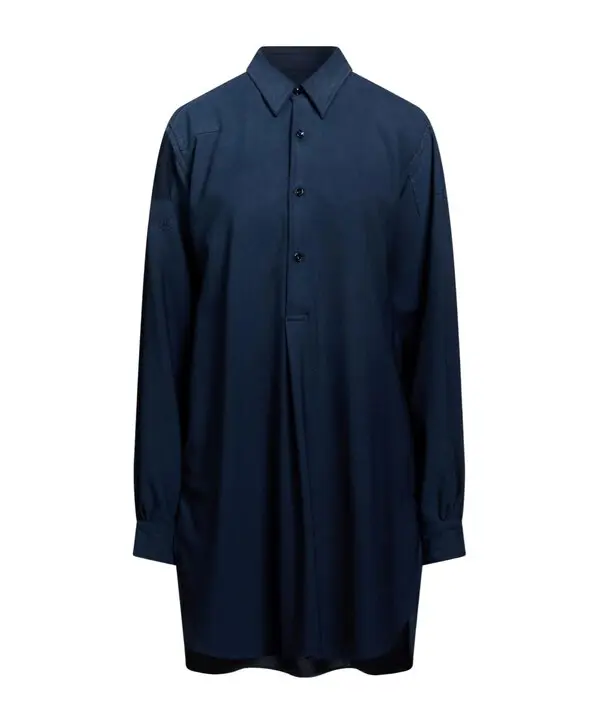 MAISON MARGIELA Solidcolor Canvas Longsleeve Top