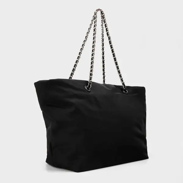 Tory Burch Ella Chain Tote - Black
