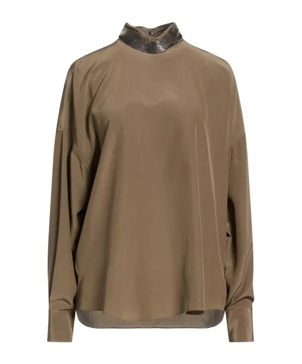 Brunello Cucinelli Plaincolor Longsleeve Top