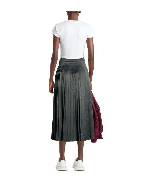 MAISON MARGIELA Pleated Midi Skirt