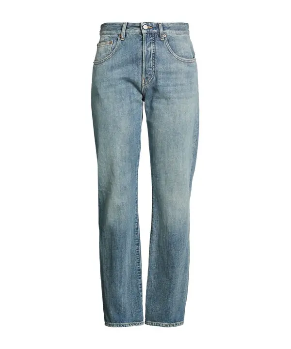MAISON MARGIELA Loose Fit Straightleg Trousers - Blue