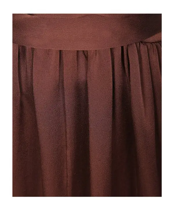 Fabiana Filippi Tie-neck V-neck Blouse