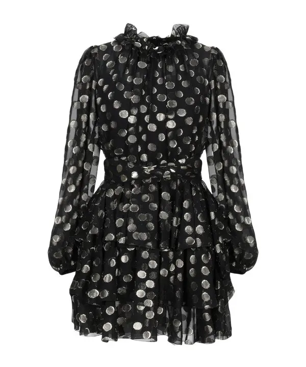 Dolce & Gabbana Polkadot Longsleeve Dress