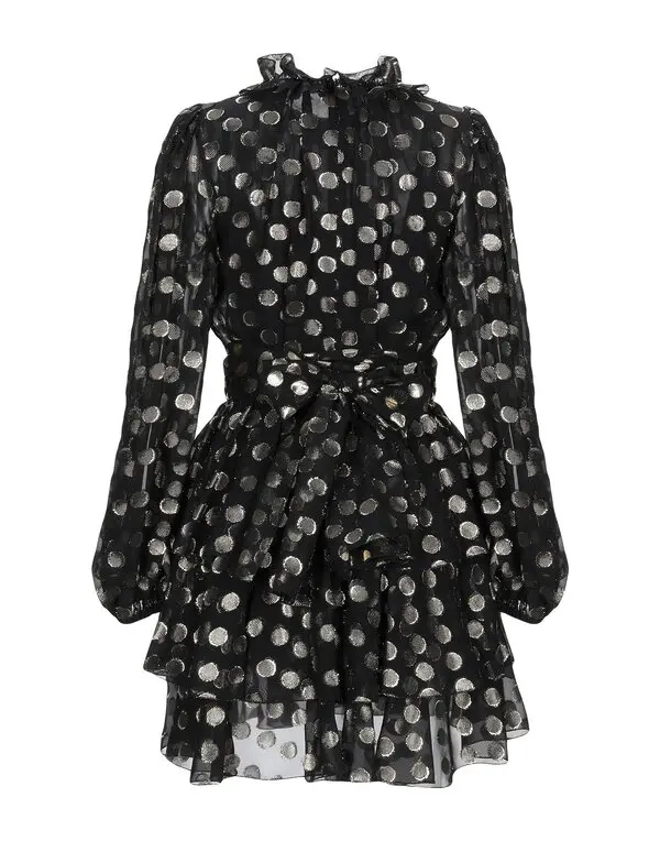 Dolce & Gabbana Polkadot Longsleeve Dress
