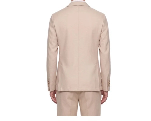 Eleventy Double-breasted Peak-lapel Blazer