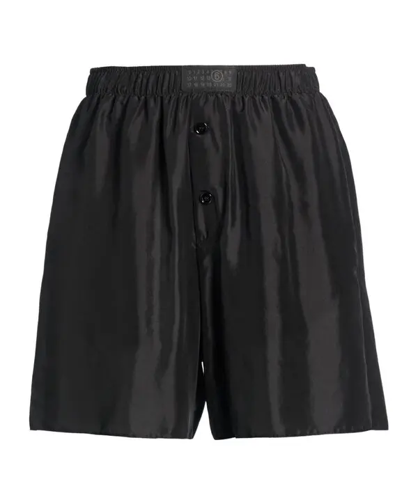 MAISON MARGIELA Satin Elasticated Waist Shorts