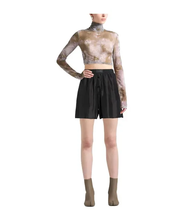 MAISON MARGIELA Satin Elasticated Waist Shorts