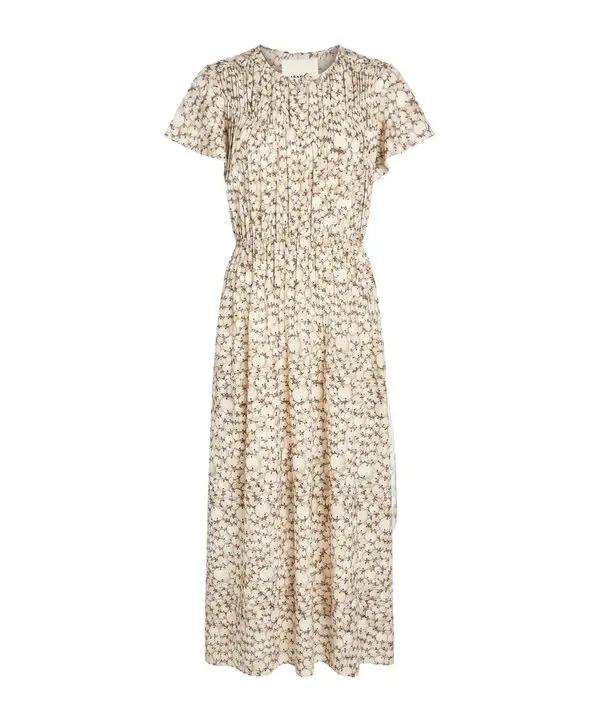Isabel Marant Étoile Gathered Pleated Midi Dress - No