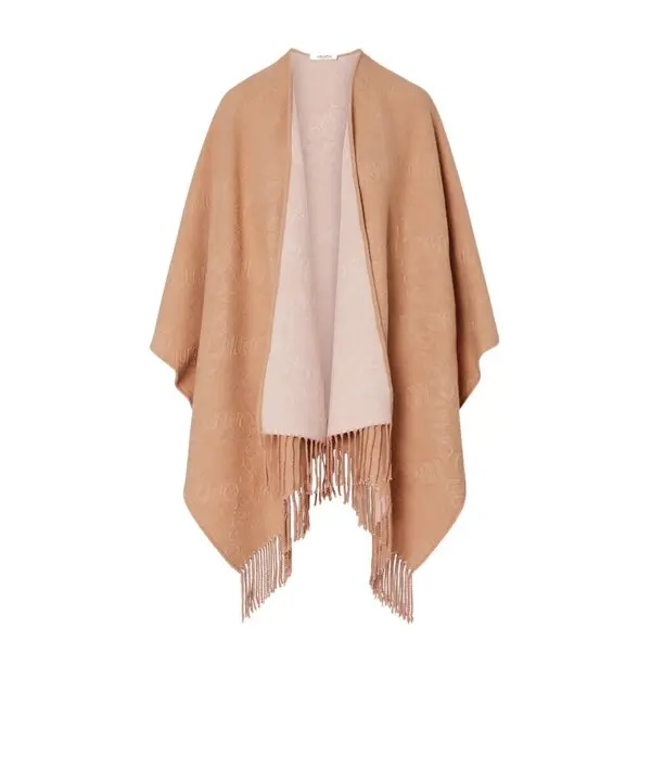 Liu Jo Logo-jacquard Fringed Scarf