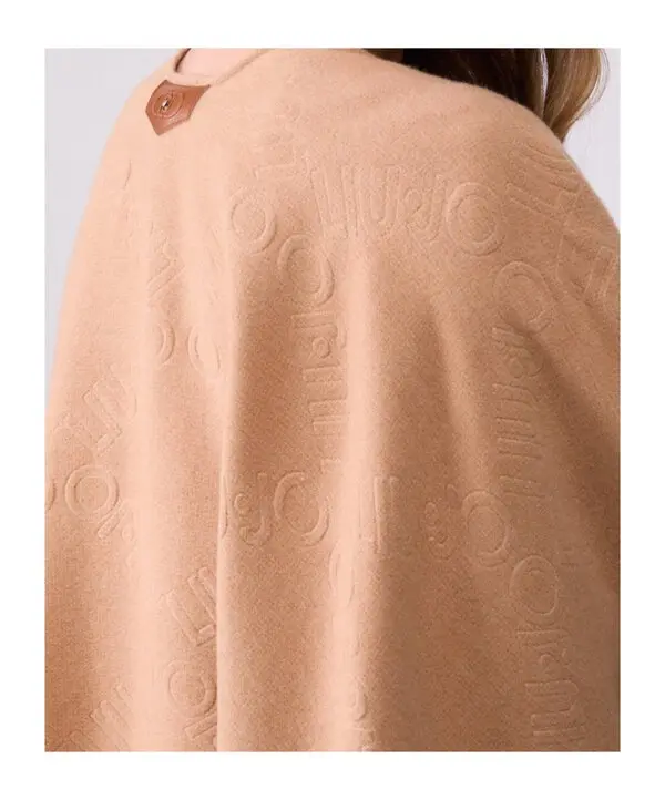Liu Jo Logo-jacquard Fringed Scarf