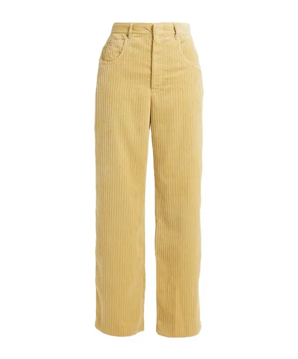 Isabel Marant Étoile Solid Color Casual Trousers