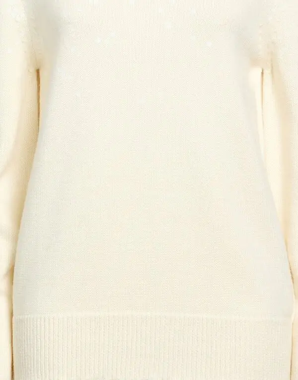 MAISON MARGIELA Long Sleeve Crewneck Knit Sweater With Print