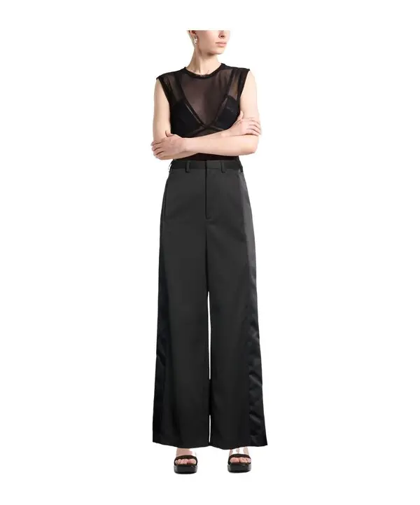 MAISON MARGIELA Solid Color Flared Trousers
