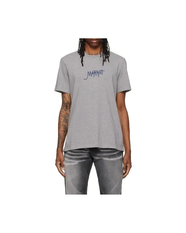 Isabel Marant Étoile Honore Logo-embroidered T-shirt