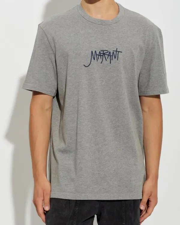 Isabel Marant Étoile Honore Logo-embroidered T-shirt