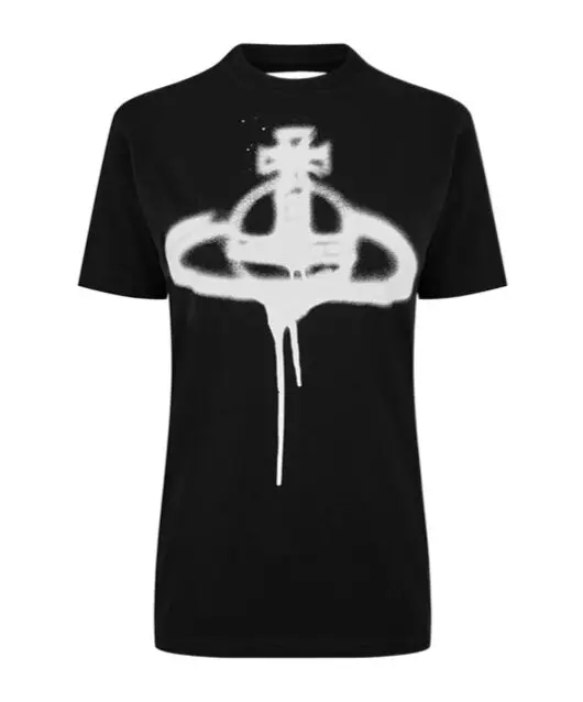 VIVIENNE WESTWOOD Crew Neck T-shirt - Black