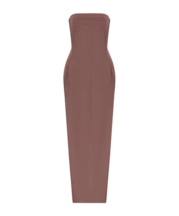 Rick Owens Strapless Tube Dress