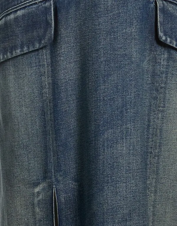 MAISON MARGIELA Denim Sleeveless Maxi Dress