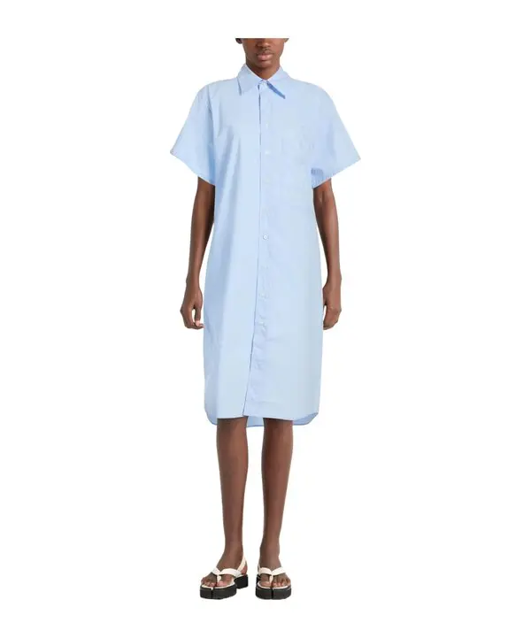 MAISON MARGIELA Short Sleeve Shirt Dress