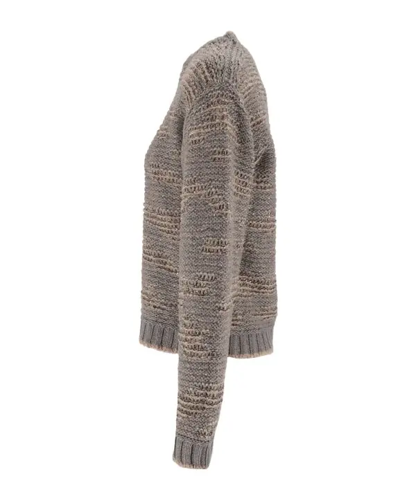 Fabiana Filippi Distressed Crewneck Jumper