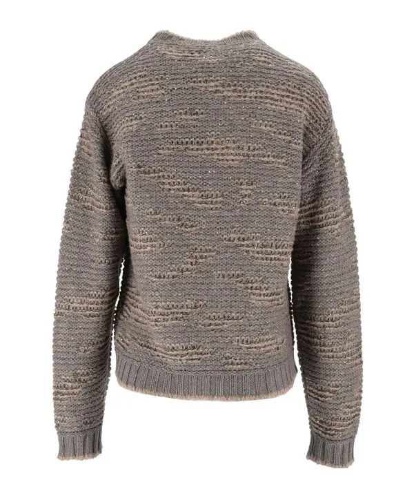 Fabiana Filippi Distressed Crewneck Jumper
