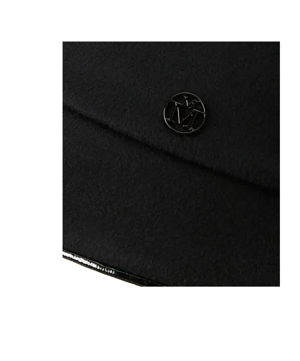 MAISON MICHEL Souna Logo Plaque Bucket Hat