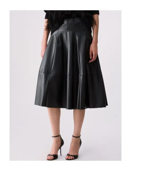 Liu Jo Coated Midi Skirt