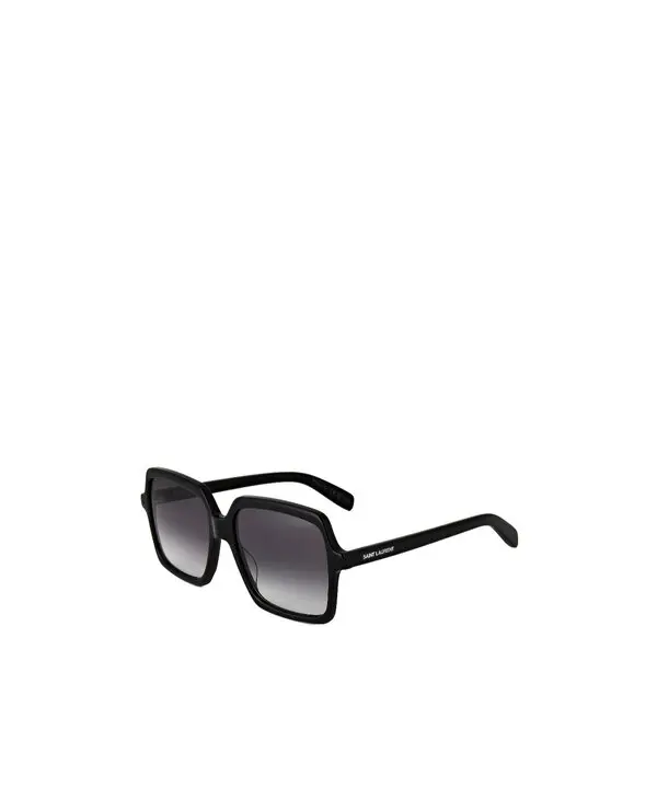 Saint Laurent Sl 174 Oversized Sunglasses - Brown