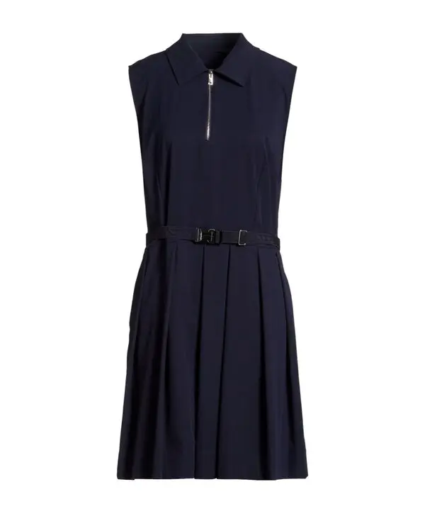 Tory Burch Sleeveless Collared Pleated Dress