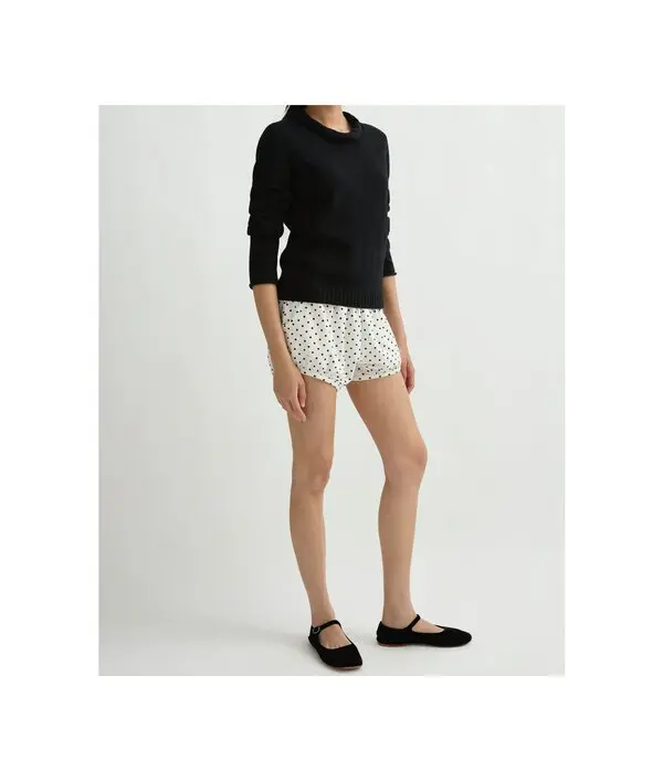 Posse Long Sleeve Knitwear With Rolled Collar And Cuffs