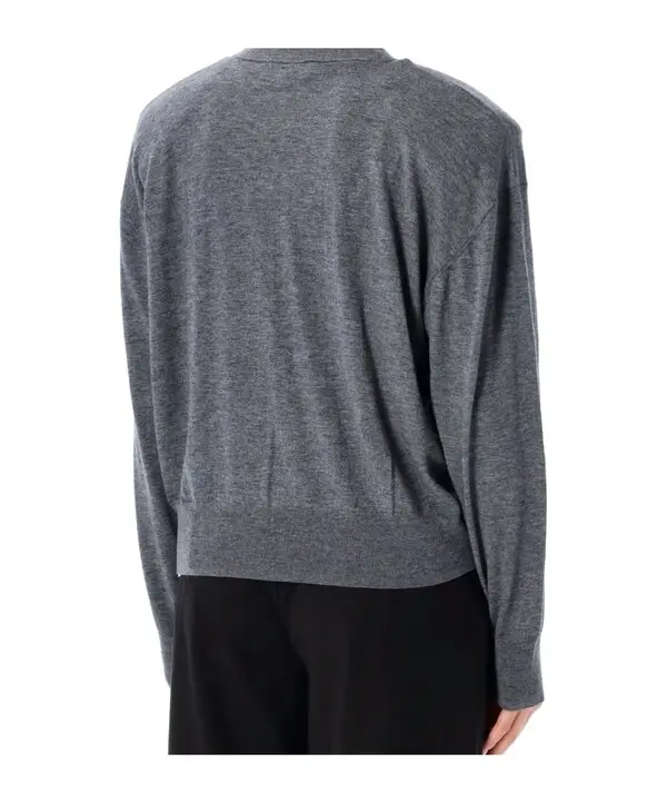 THE FRANKIE SHOP Turtleneck Sweater With Detachable Shoulder Pads